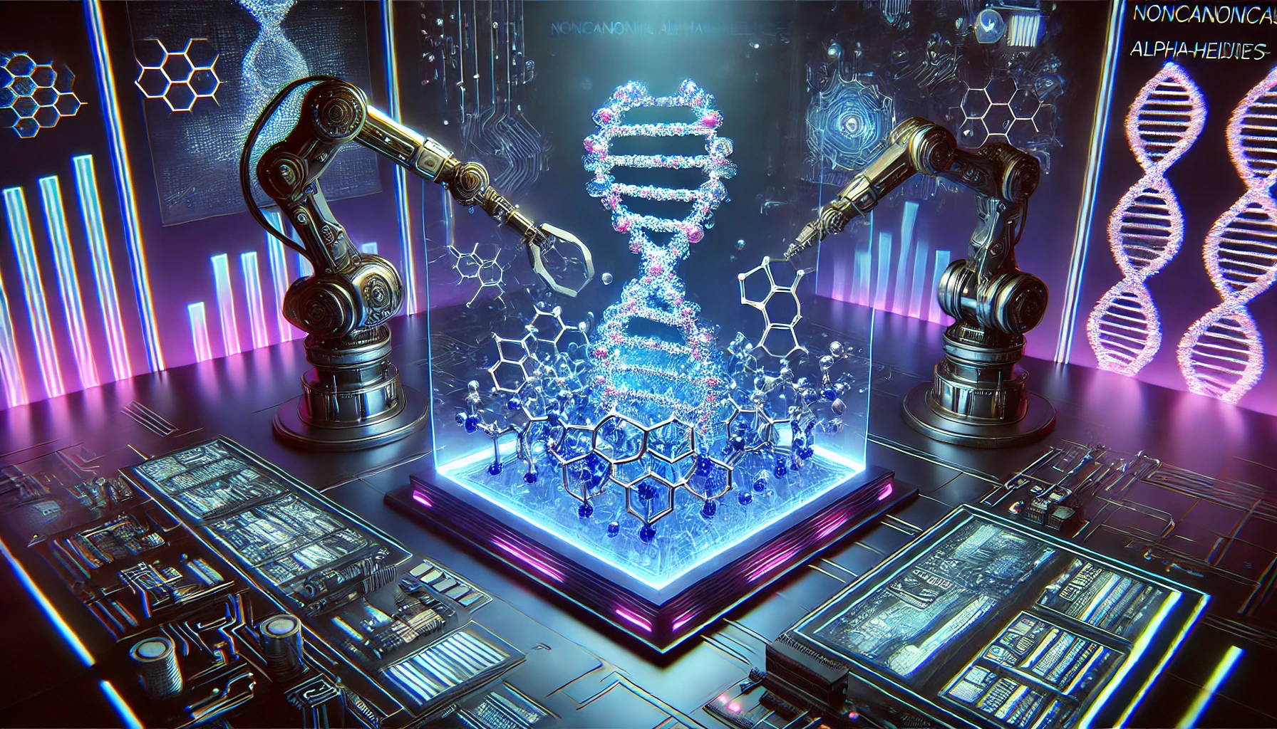 Design of Noncanonical Alpha-Helices - AI for Healthcare